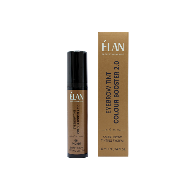 ÉLAN Colour Booster 2.0 06 Indigo – Eyebrow Tint Modifier | 10 ml – ELAN professional line