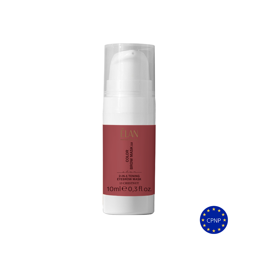 COLOR BROW MASK 2.0: 2-in-1 Toning Eyebrow Mask, 13 CHESTNUT – ELAN ...